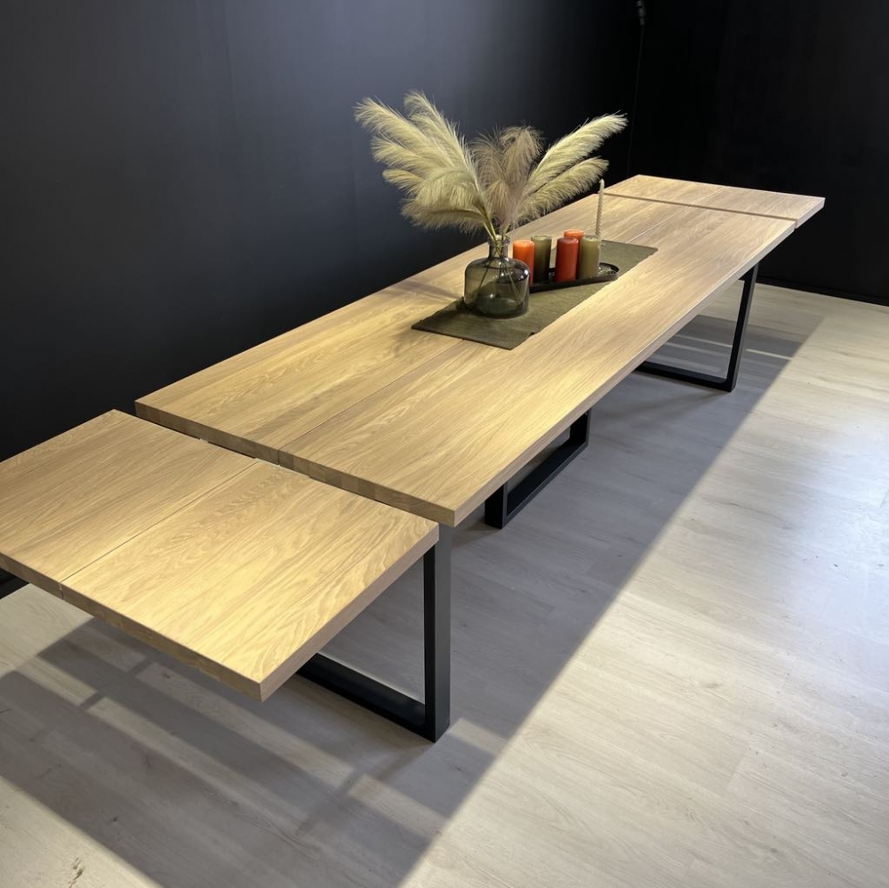 BORDFORLENGELSES MEKANISME X2 STK. (TIL TILLEGGSPLATEN) | Metallbordben.no